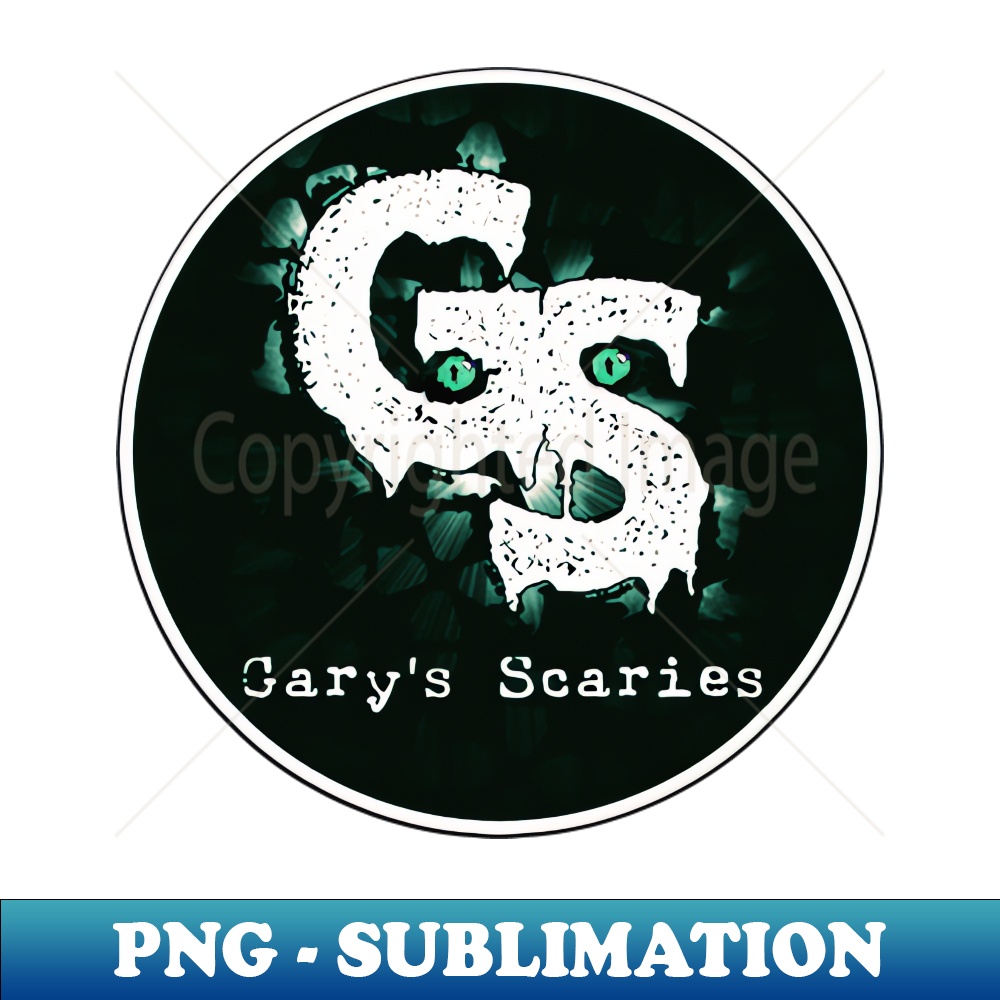Garys Scaries Logo Green Eyes - Sublimation-Ready PNG File - | Inspire ...