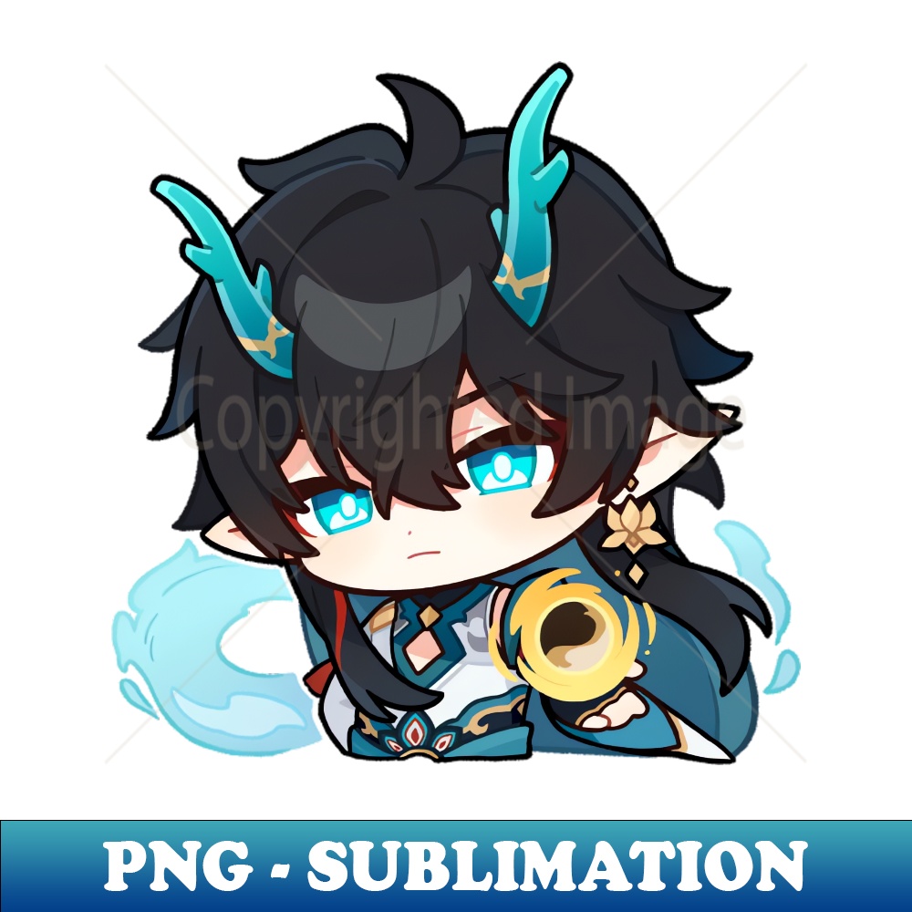 Honkai Star Rail Chibi Dan Heng IL 4 - PNG Transparent Digit | Inspire ...