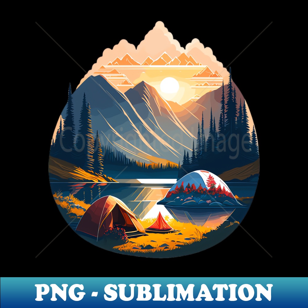 wild camping adventurer adventure hiking design v6 - Sublima | Inspire ...