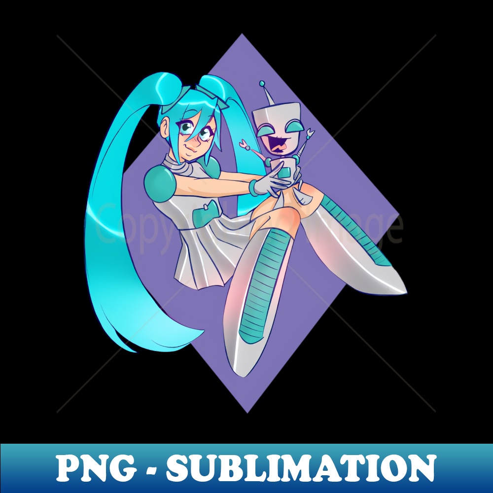 Blue Bots - Creative Sublimation PNG Download - Create with - Inspire ...