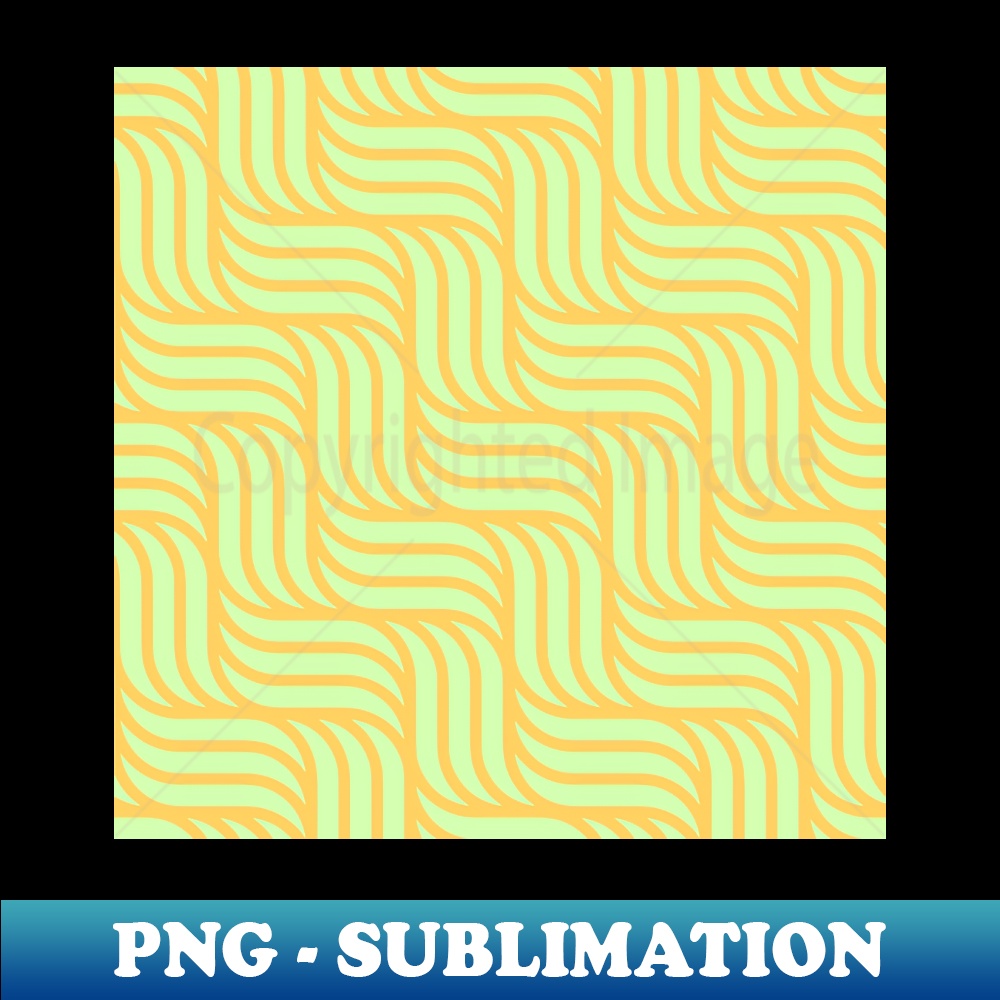 Yellow wave pattern - Signature Sublimation PNG File - Perfe | Inspire ...