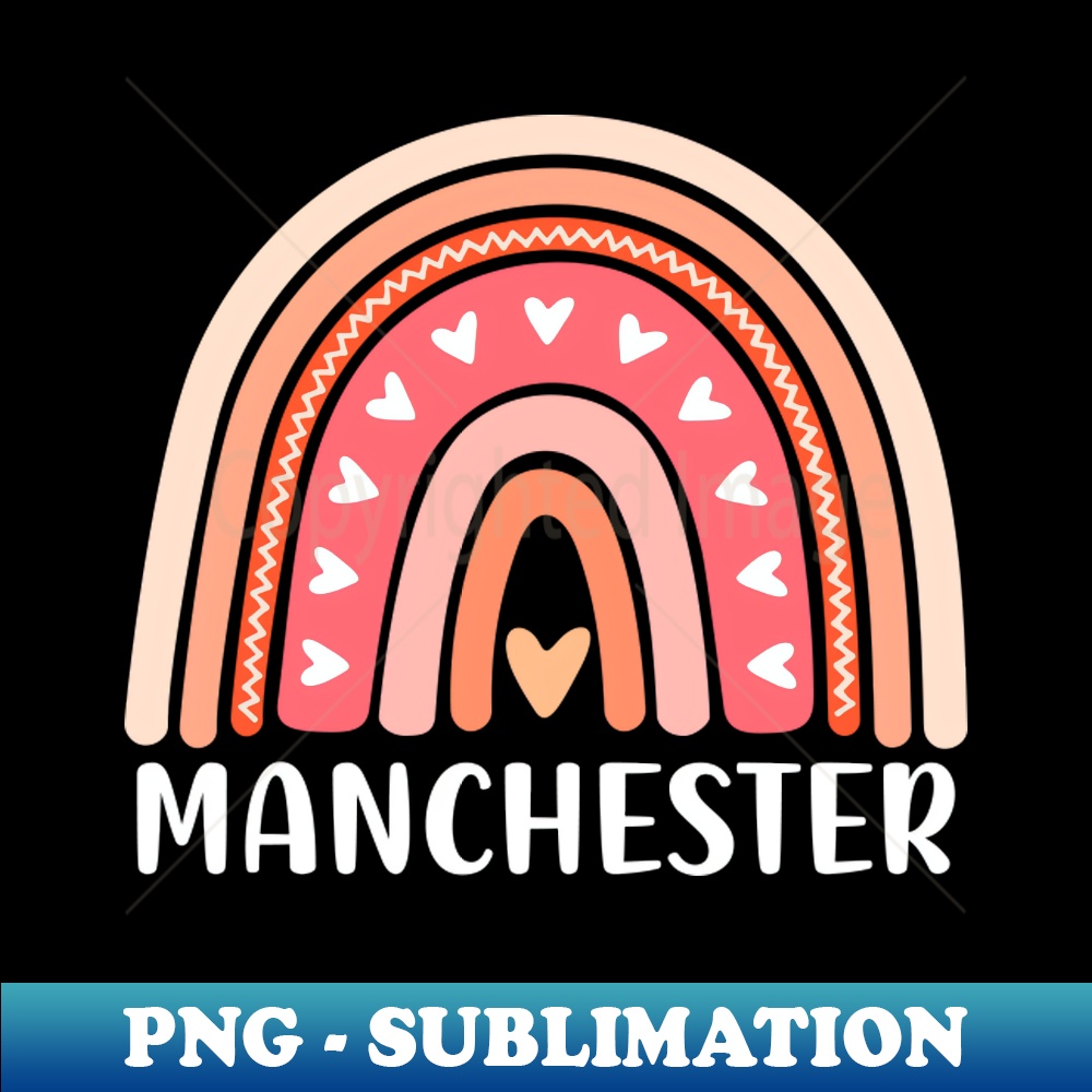 Manchester UK Rainbow for Women and Girls - Exclusive PNG Su | Inspire ...