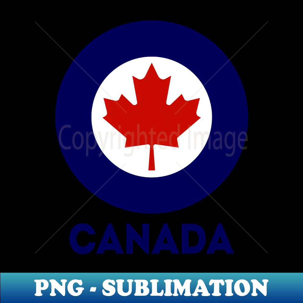 Canadian Military Roundel RCAF Royal Canadian Air Force - Pr | Inspire ...