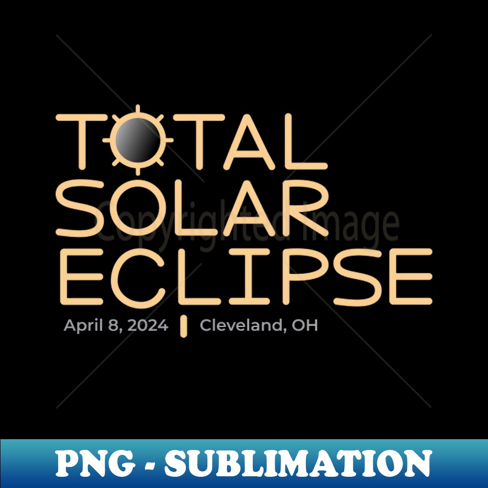 2024 Total Solar Eclipse Cleveland Ohio - PNG Transparent Di - Inspire ...