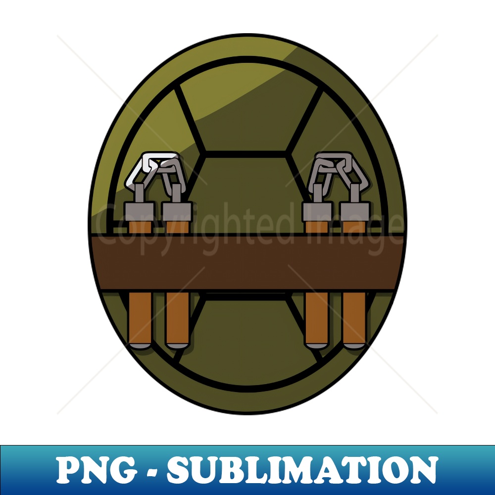 TMNT Mikey Turtle Shell 80s - Vintage Sublimation PNG Downlo - Inspire ...
