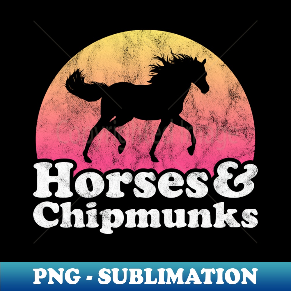 Horses and Chipmunks Gift for Horse Lovers - Creative Sublim - Inspire ...