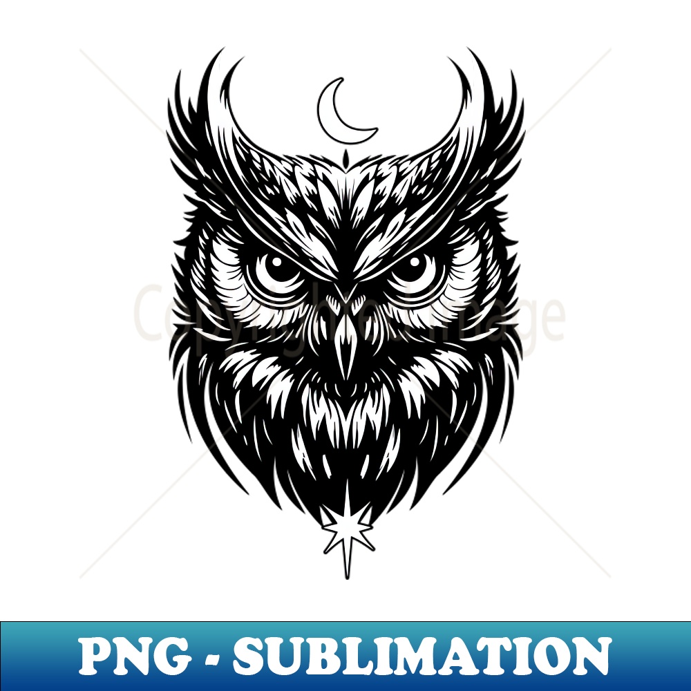 The Midnight Owl - Instant PNG Sublimation Download - Bring | Inspire ...