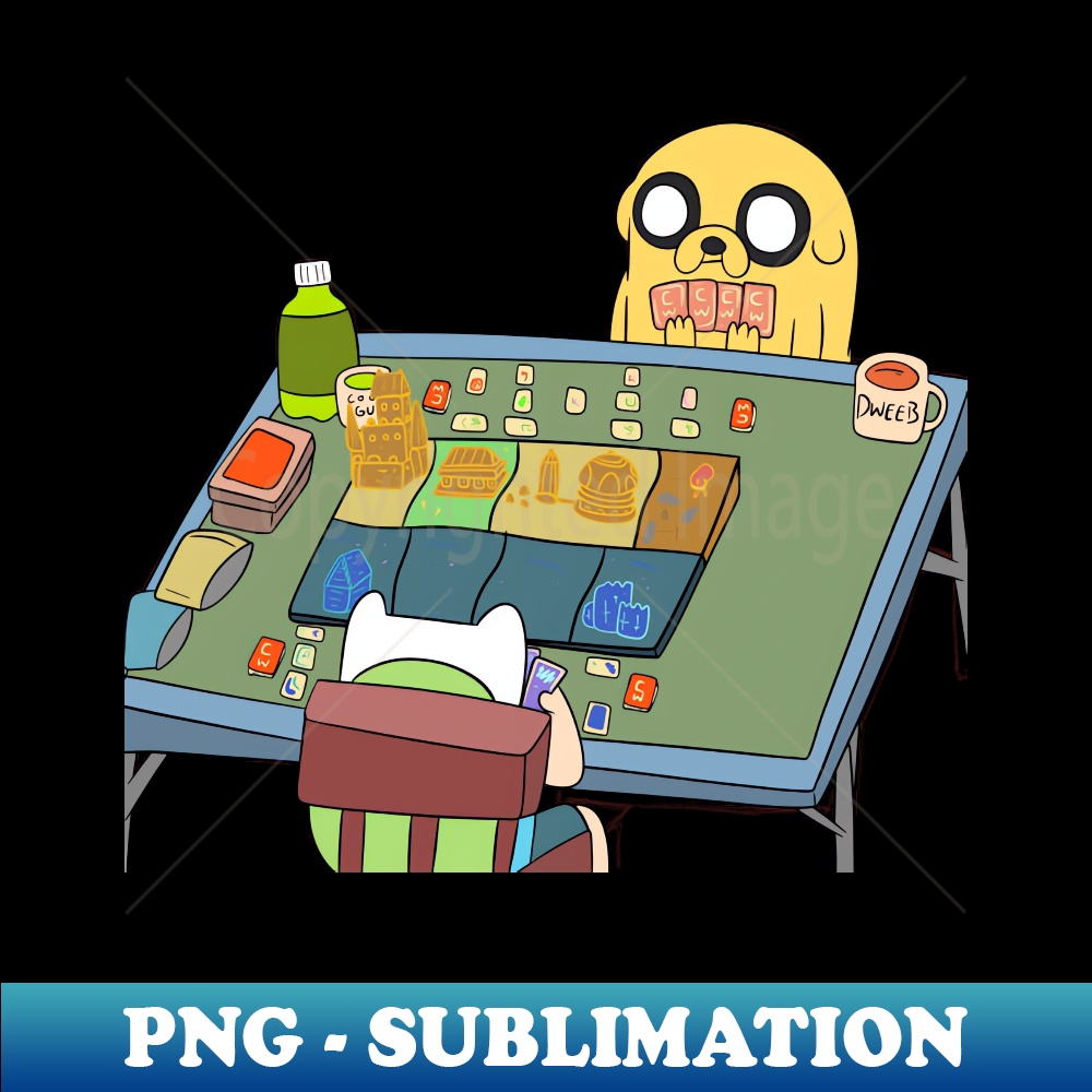 Card Wars with Finn and Jake - Aesthetic Sublimation Digital | Inspire ...