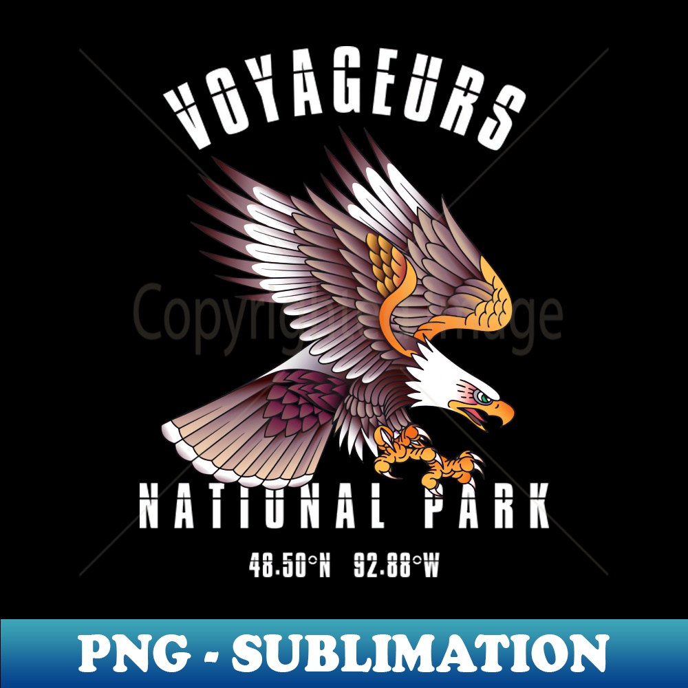Voyageurs National Park Minnesota USA Bald Eagle Patriotic G | Inspire ...