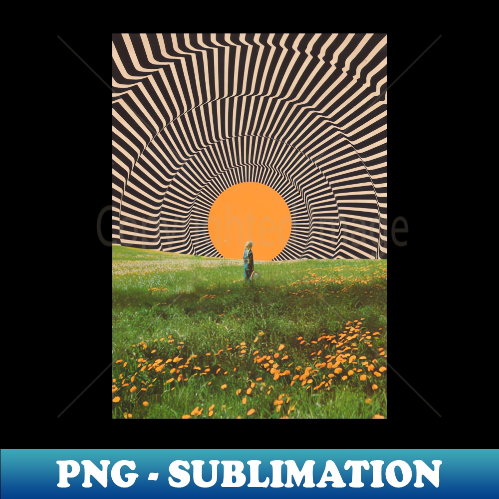 Trippy Sunrise - Exclusive PNG Sublimation Download - Transf | Inspire ...