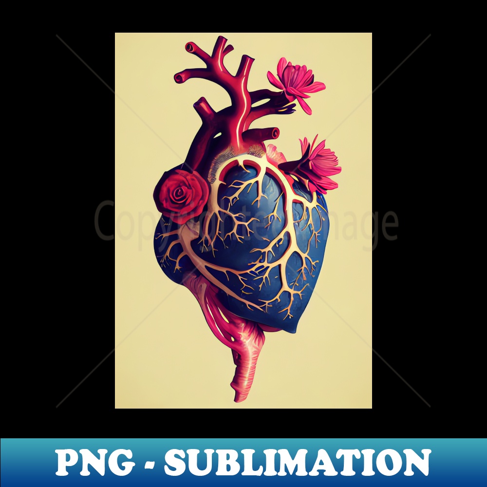 Magical blue hearth design 3d illustrated - High-Resolution | Inspire ...