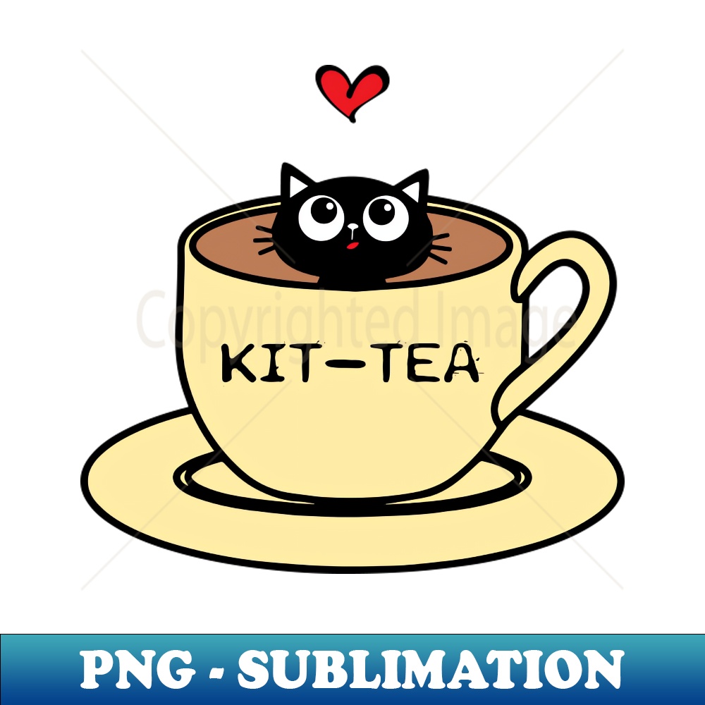 Kit-tea - for cat lovers - High-Resolution PNG Sublimation F | Inspire ...