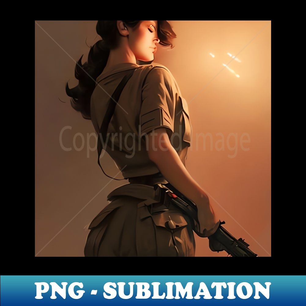 Female War Soldier - Creative Sublimation PNG Download - Rev | Inspire ...
