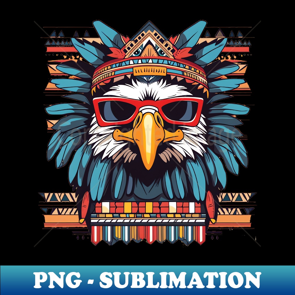 Funky Aztec History Eagle Warrior with Sunglasses Aztec - E | Inspire ...