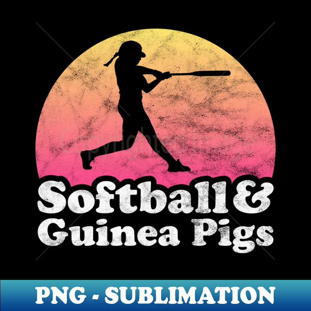 Softball and Guinea Pigs Gift for Softball Player Coach Fan | Inspire ...