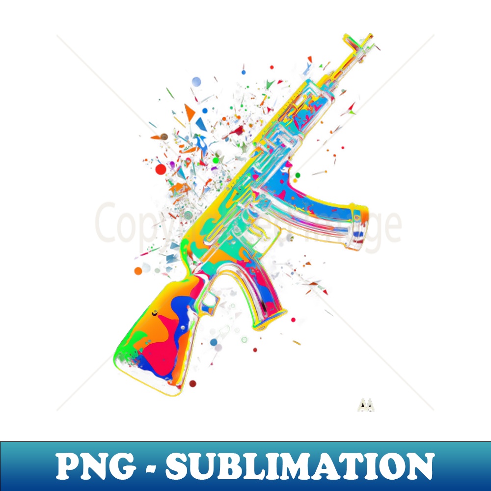 Firepower Fashion The Bold and Colorful AK-47 Design 9 - Aes | Inspire ...