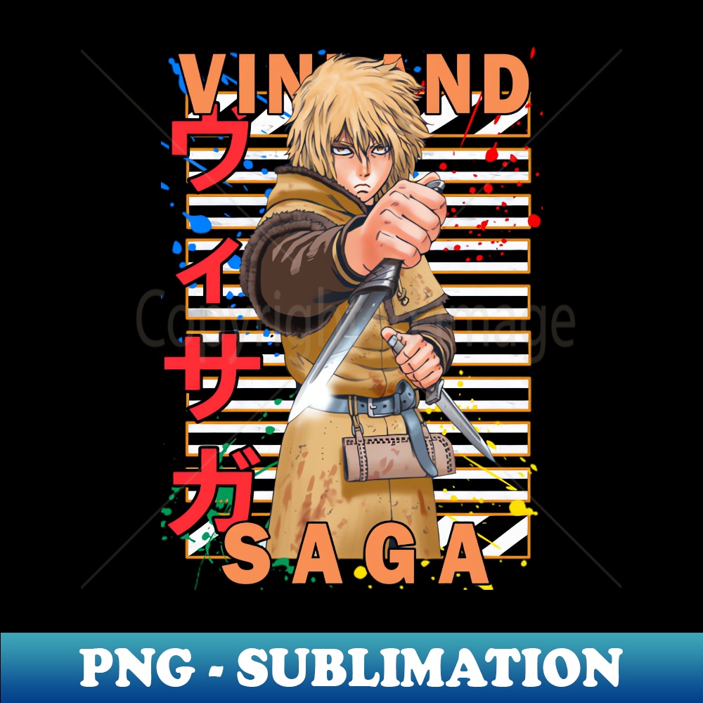 Thorfinn Vinland Saga - Exclusive PNG Sublimation Download - | Inspire ...