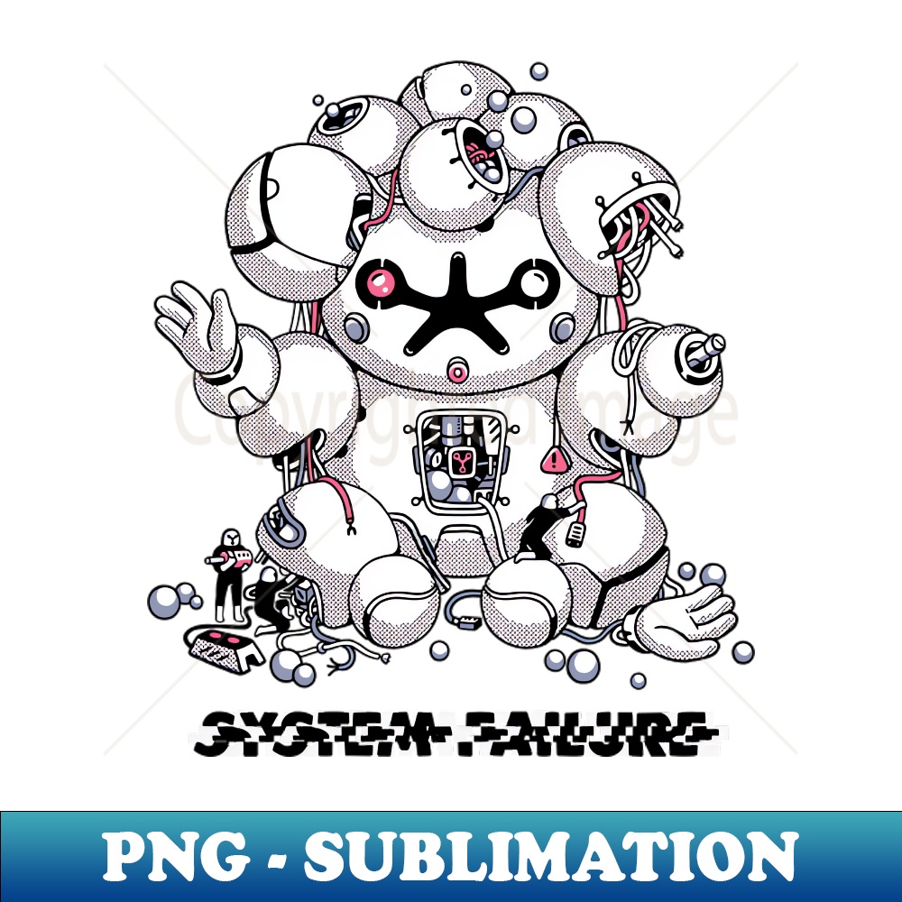 System Failure - Exclusive Sublimation Digital File - Boost | Inspire Uplift