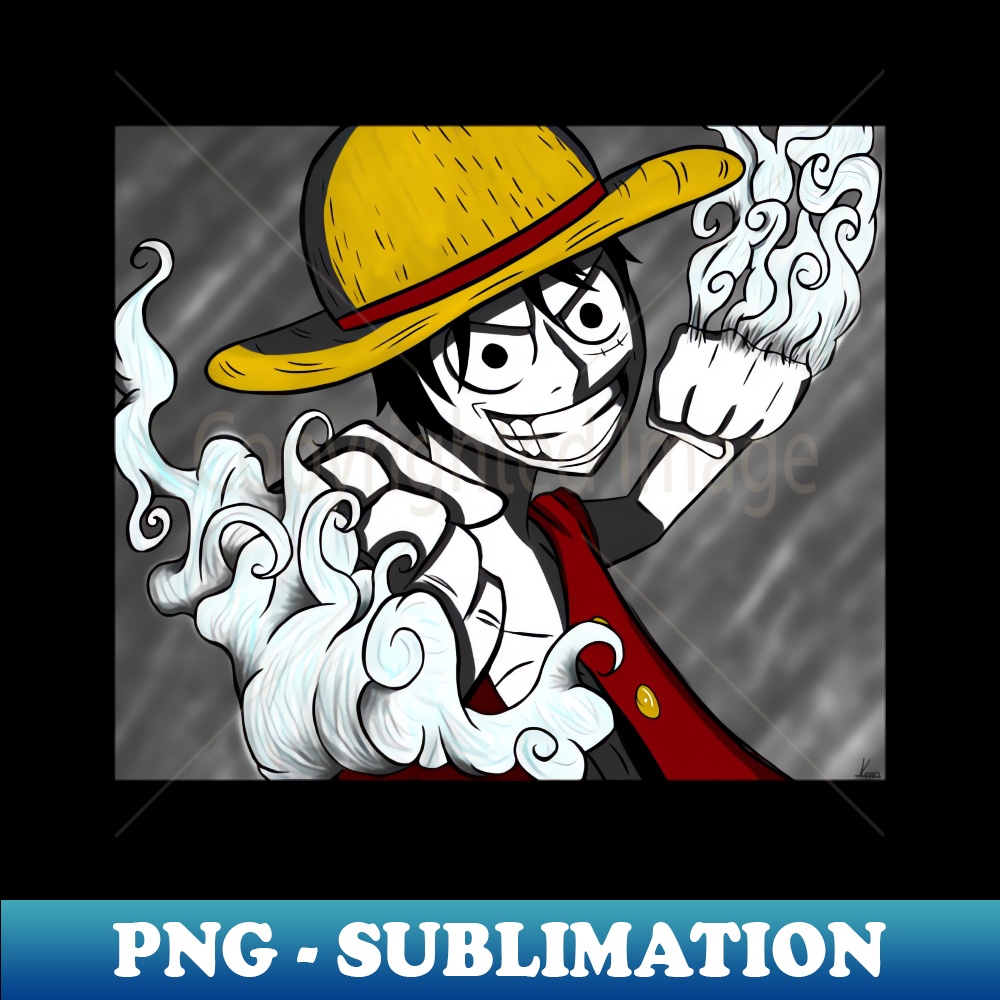 Fanart of Monkey D Luffy from One Piece - Modern Sublimation | Inspire ...