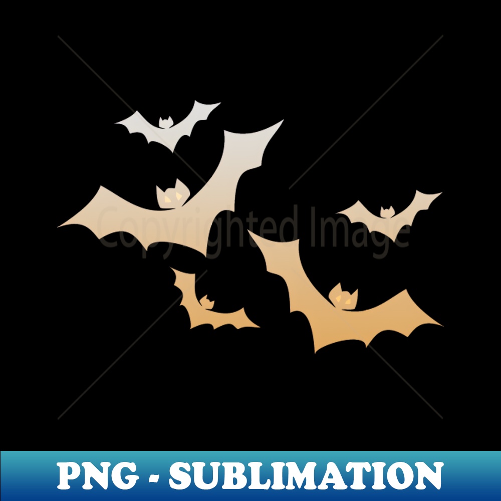 Golden Bats - Instant PNG Sublimation Download - Capture Ima | Inspire ...