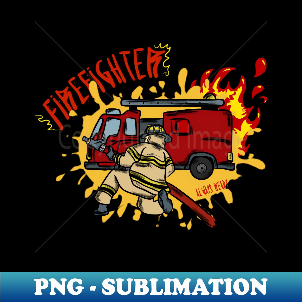 Character Design - Firefighter Edition - Unique Sublimation | Inspire ...