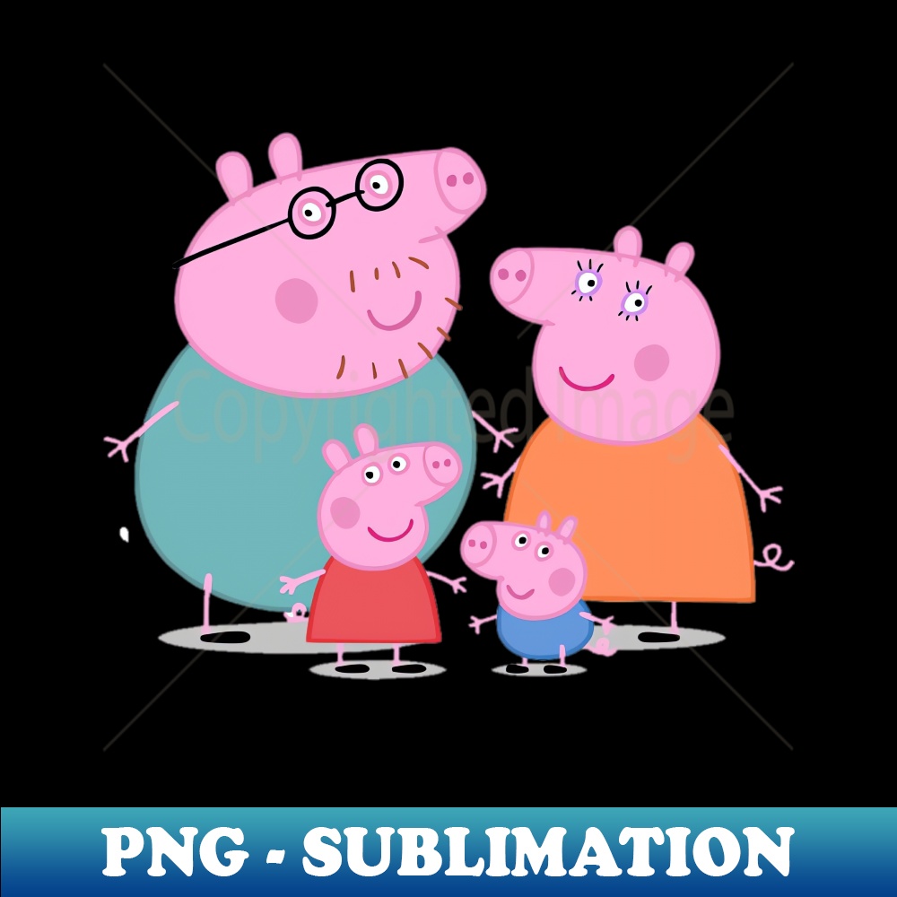 Peppa pig bang 5 - High-Resolution PNG Sublimation File - Un | Inspire ...