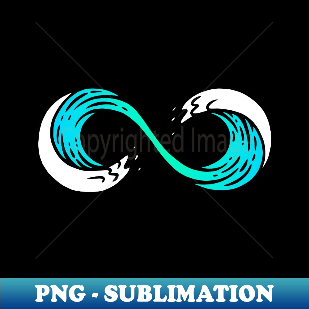 Endless Summer Infinity Wave - PNG Transparent Digital Downl | Inspire ...