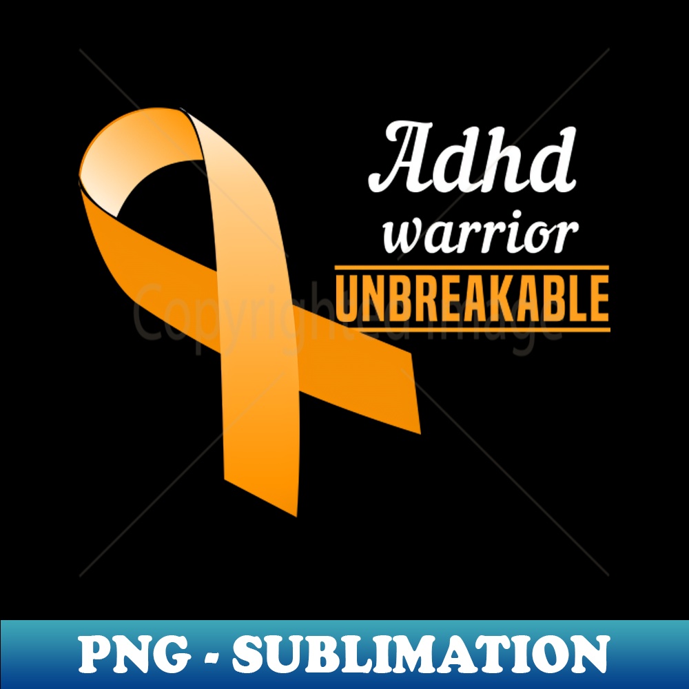 Im an ADHD Warrior ADHD Awareness - PNG Transparent Sublimat | Inspire ...