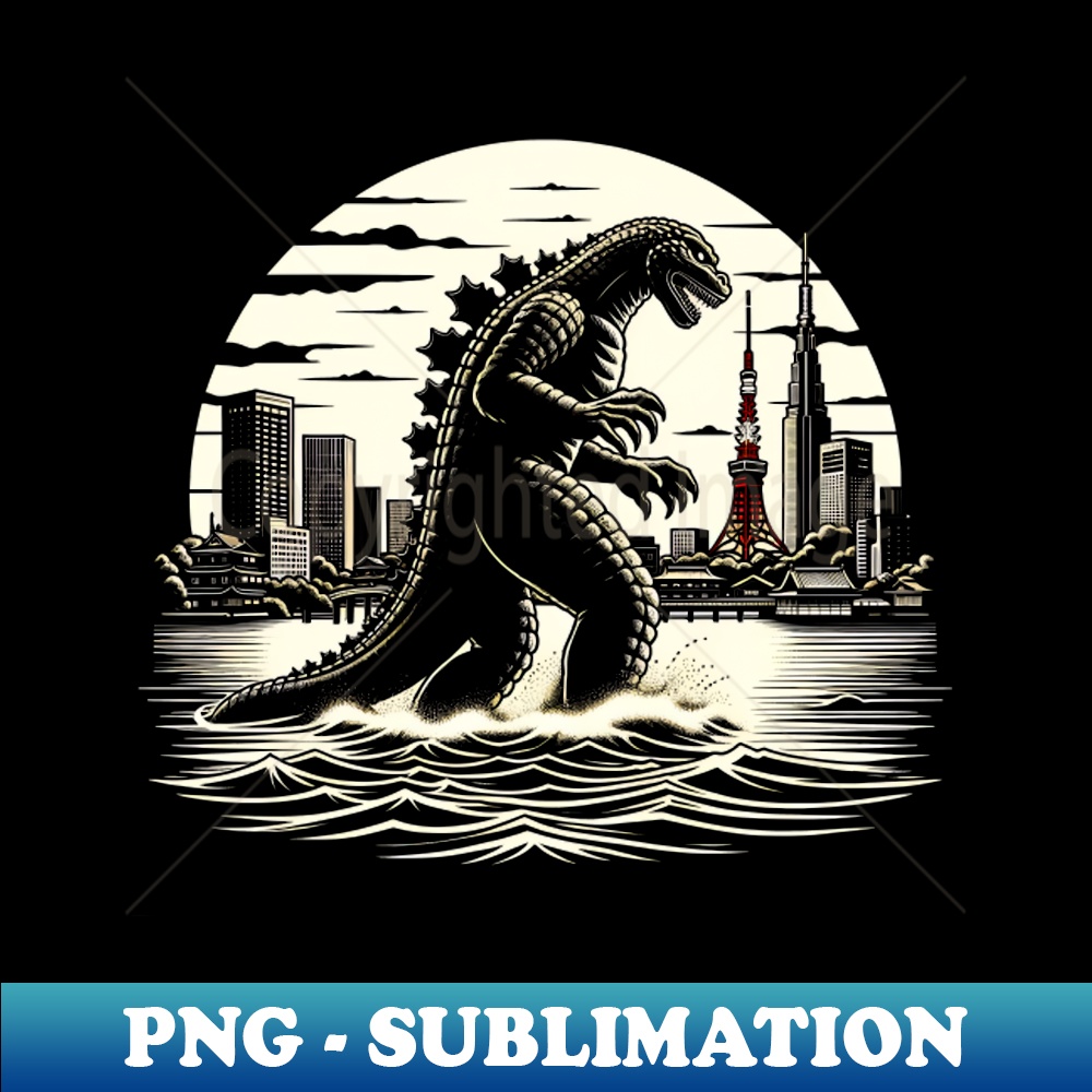 Vintage Godzilla Awakens The Ultimate Sci-Fi Gift - Professi | Inspire ...