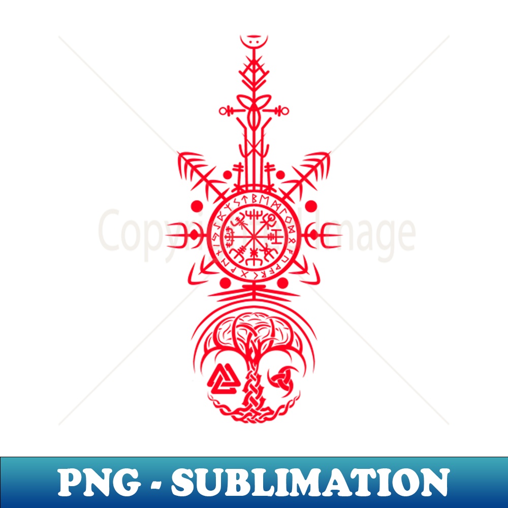 Nordic Rune Pattern - Exclusive Sublimation Digital File - T | Inspire ...