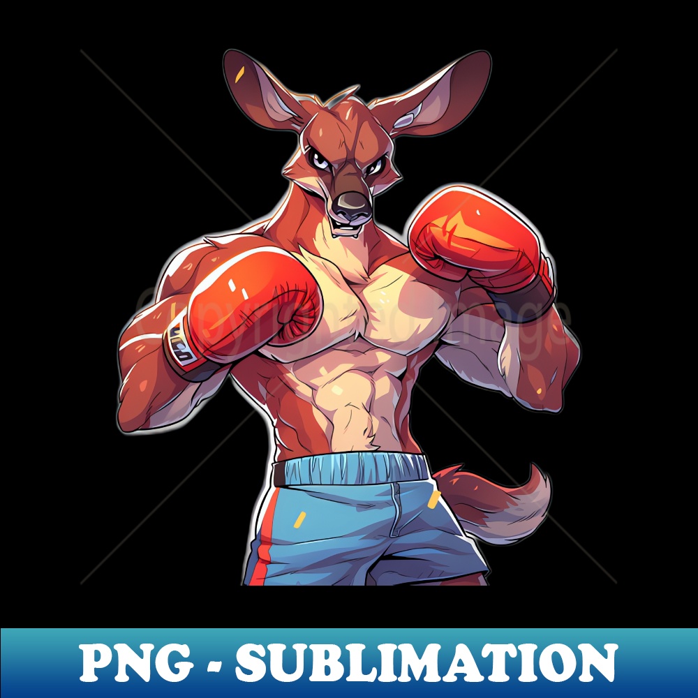 Kangaroo boxing MMA UFC champion fighter - Artistic Sublimat | Inspire ...
