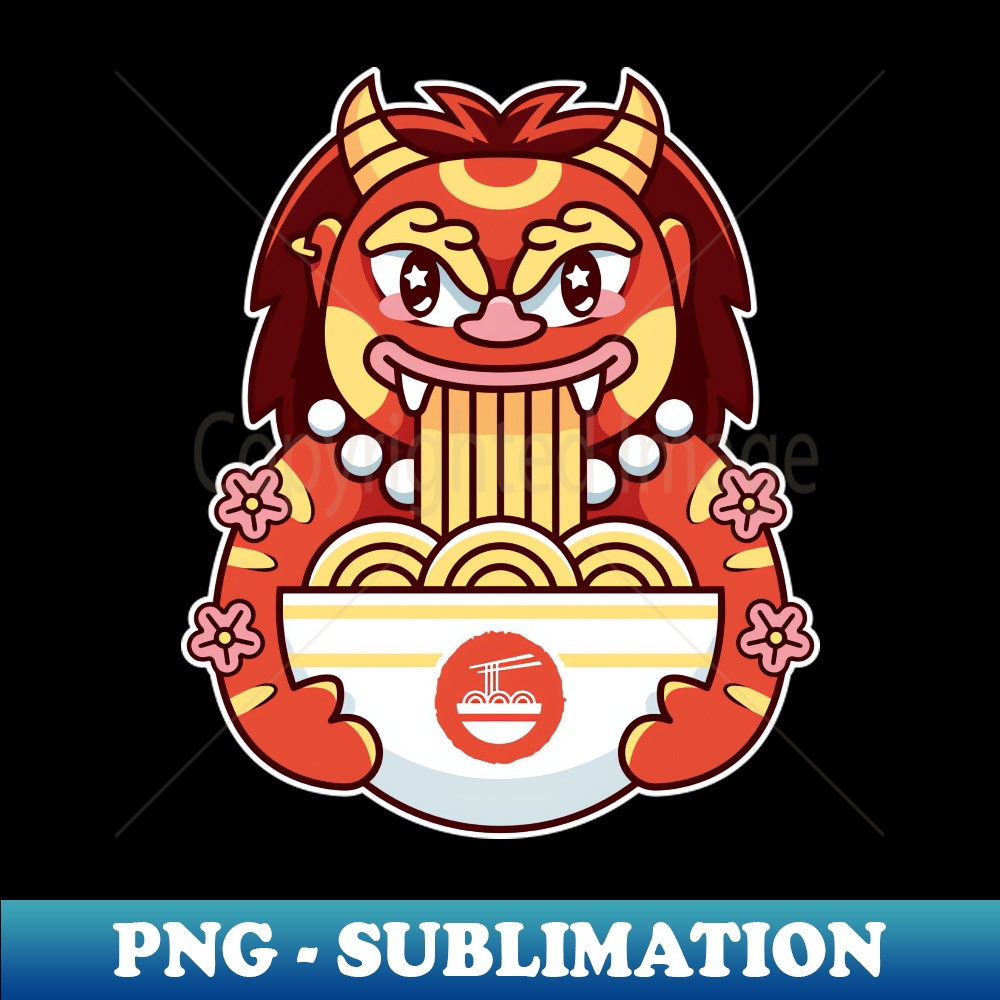 Oni Kawaii Ramen - Aesthetic Sublimation Digital File - Unle | Inspire Uplift