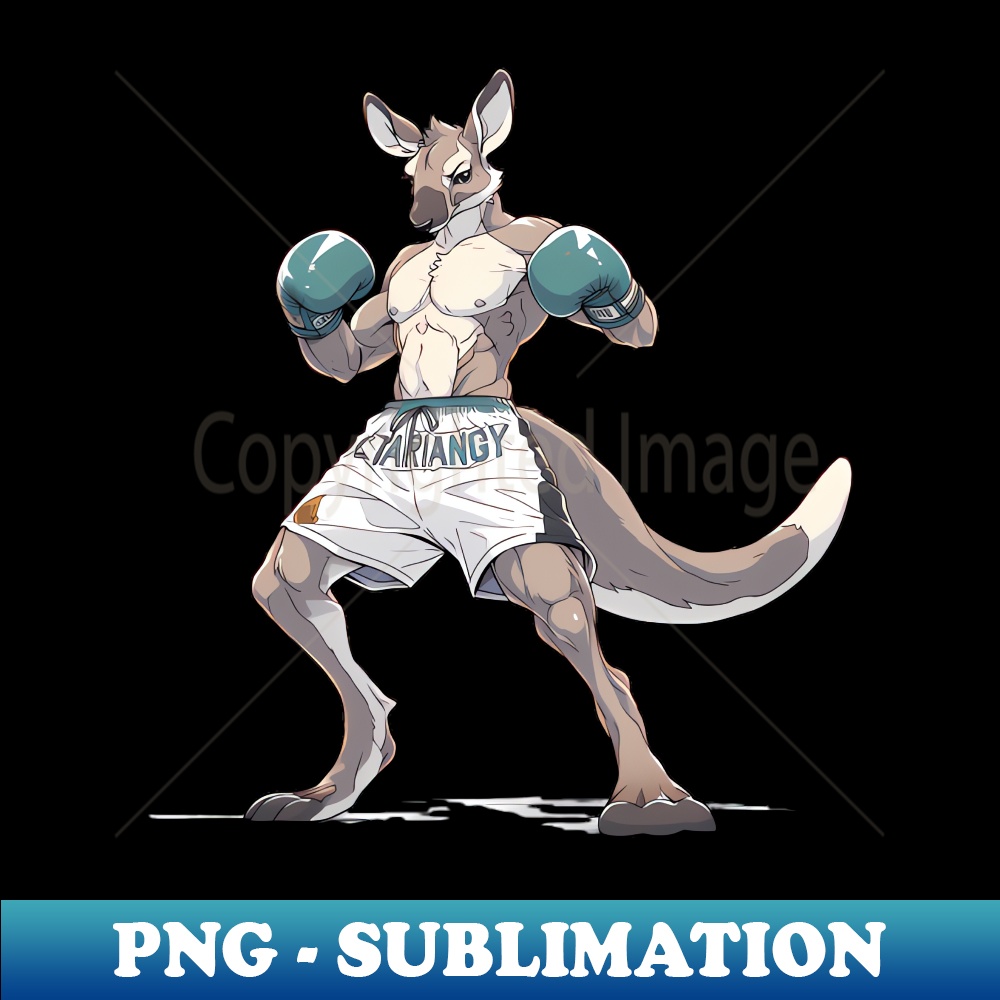 Kangaroo boxing MMA UFC champion fighter - Artistic Sublimat | Inspire ...