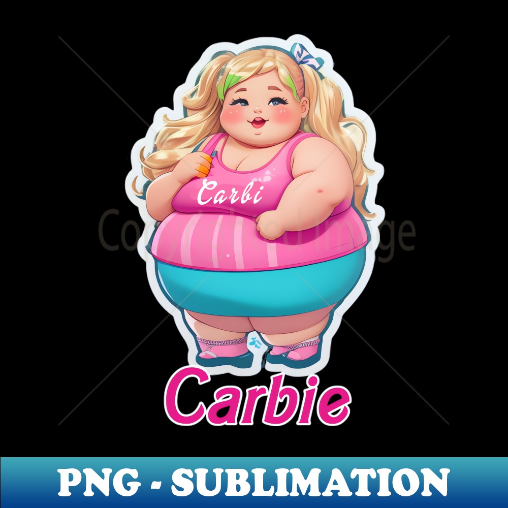 Carbie Cute Barbie Parody - Premium Sublimation Digital Down | Inspire ...