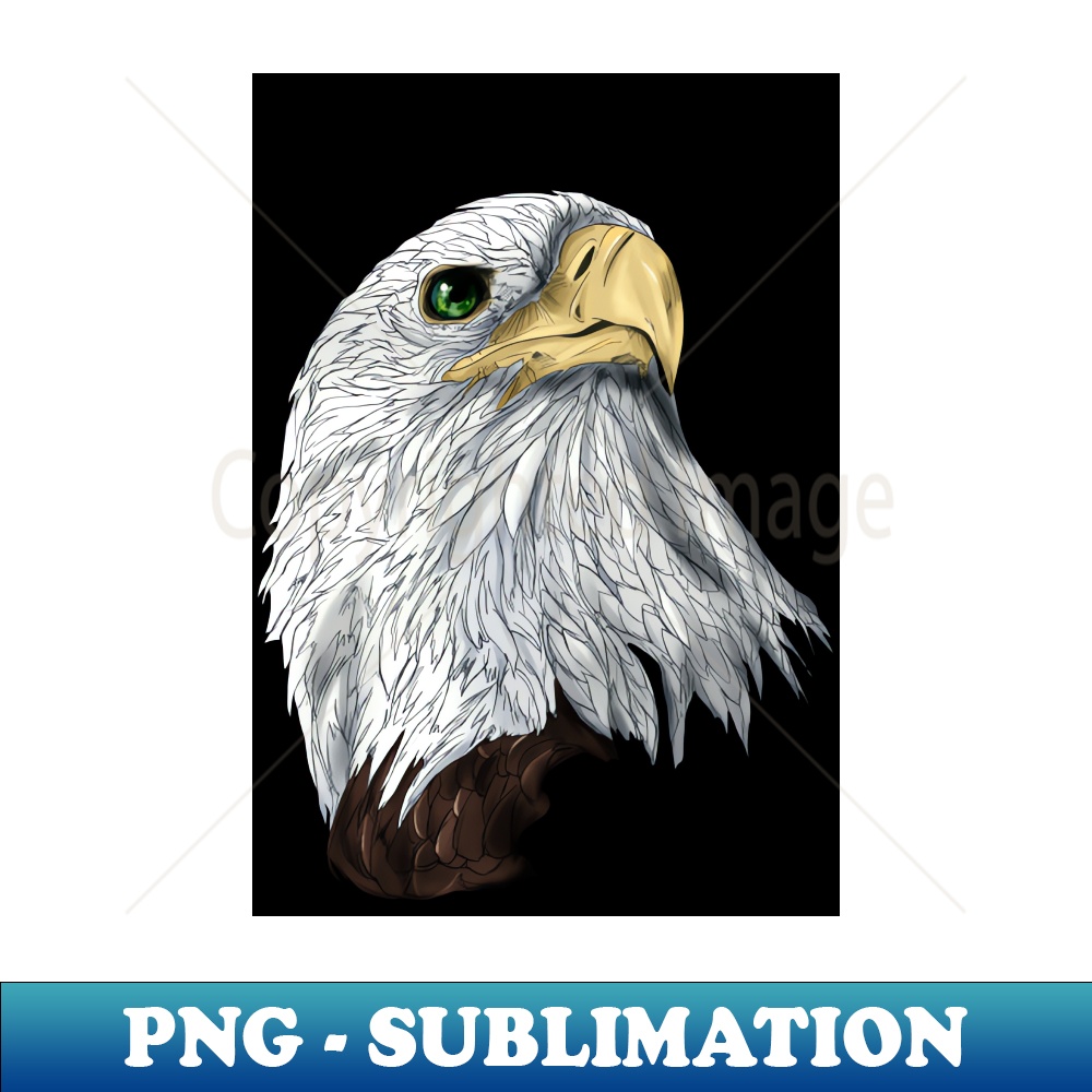 portrait of eagle - Stylish Sublimation Digital Download | Inspire Uplift