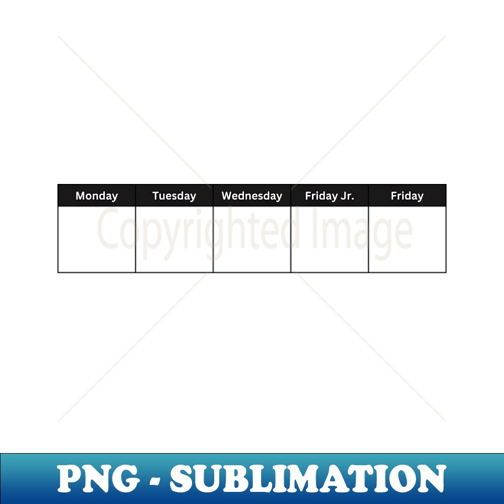Thursday is Friday Junior Funny - Artistic Sublimation Digit | Inspire ...