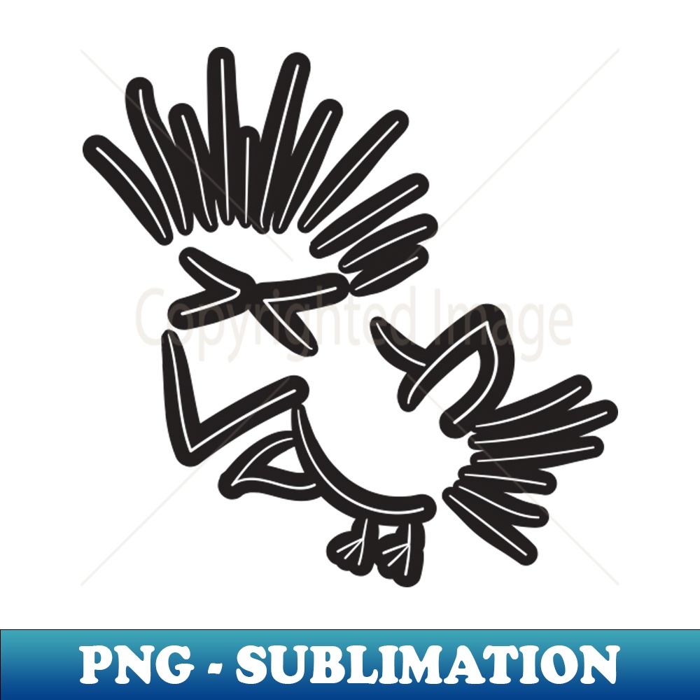 Loopy Bird ANGRY - High-Quality PNG Sublimation Download | Inspire Uplift