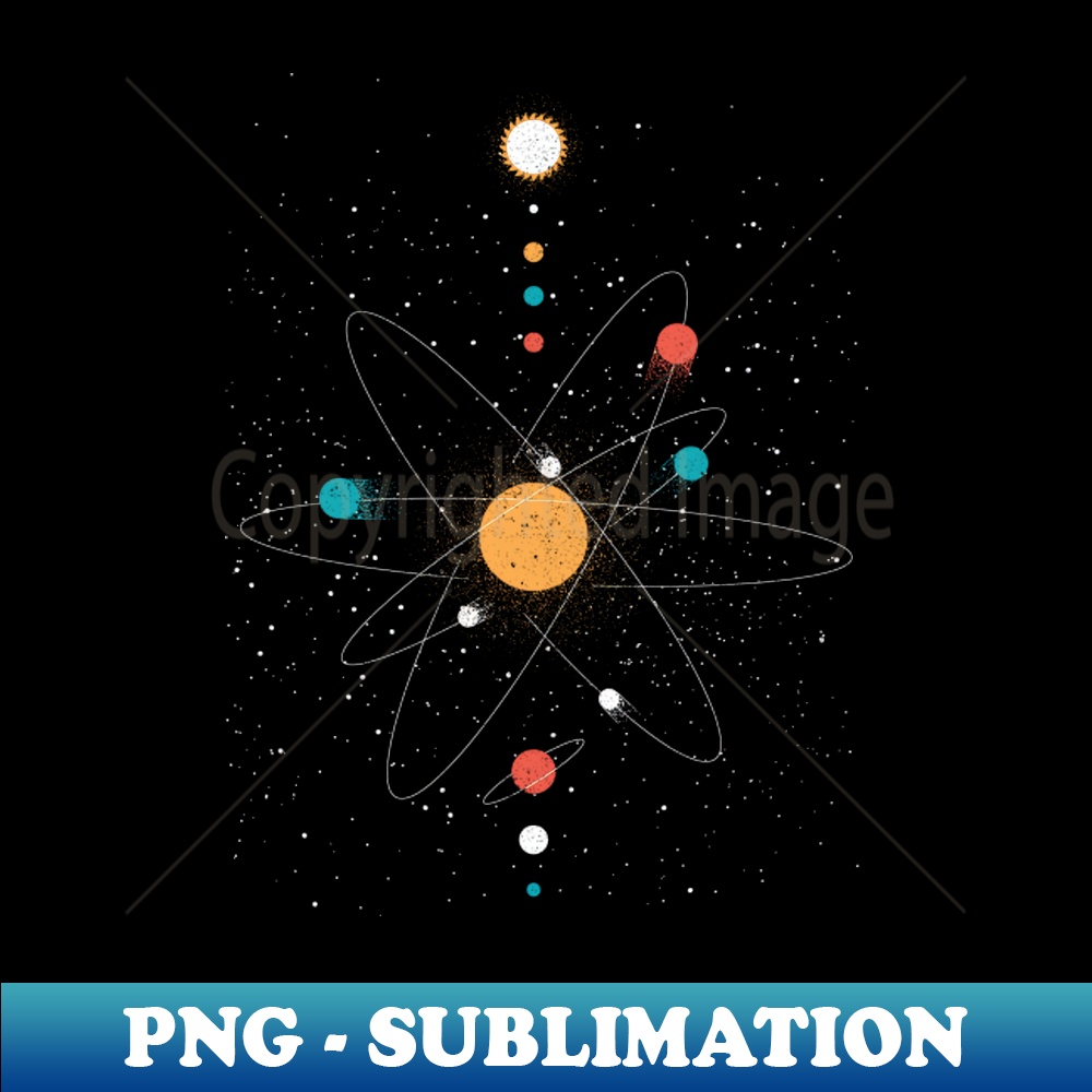 Atom Universe Minimalist by Tobe Fonseca - Artistic Sublimat | Inspire ...