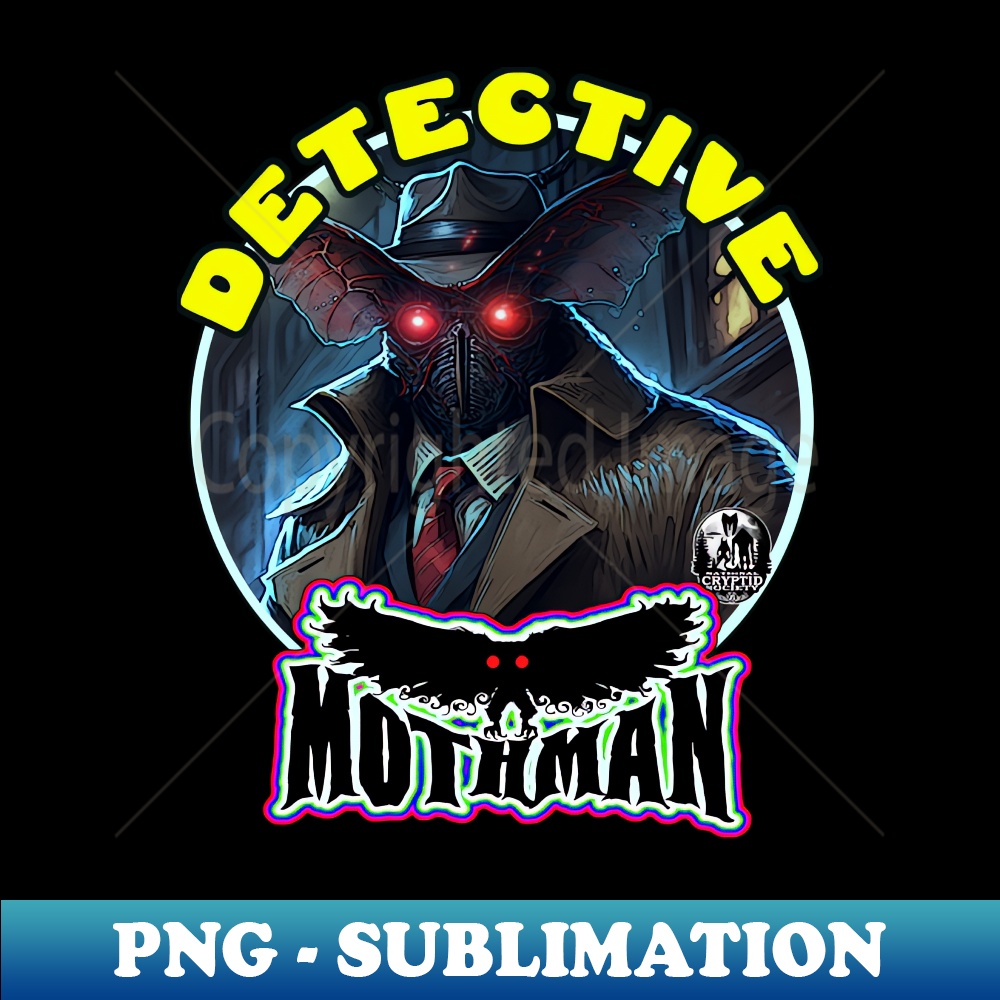 Detective Mothman Flying Humanoid Moth Crime Fighter Monster | Inspire ...