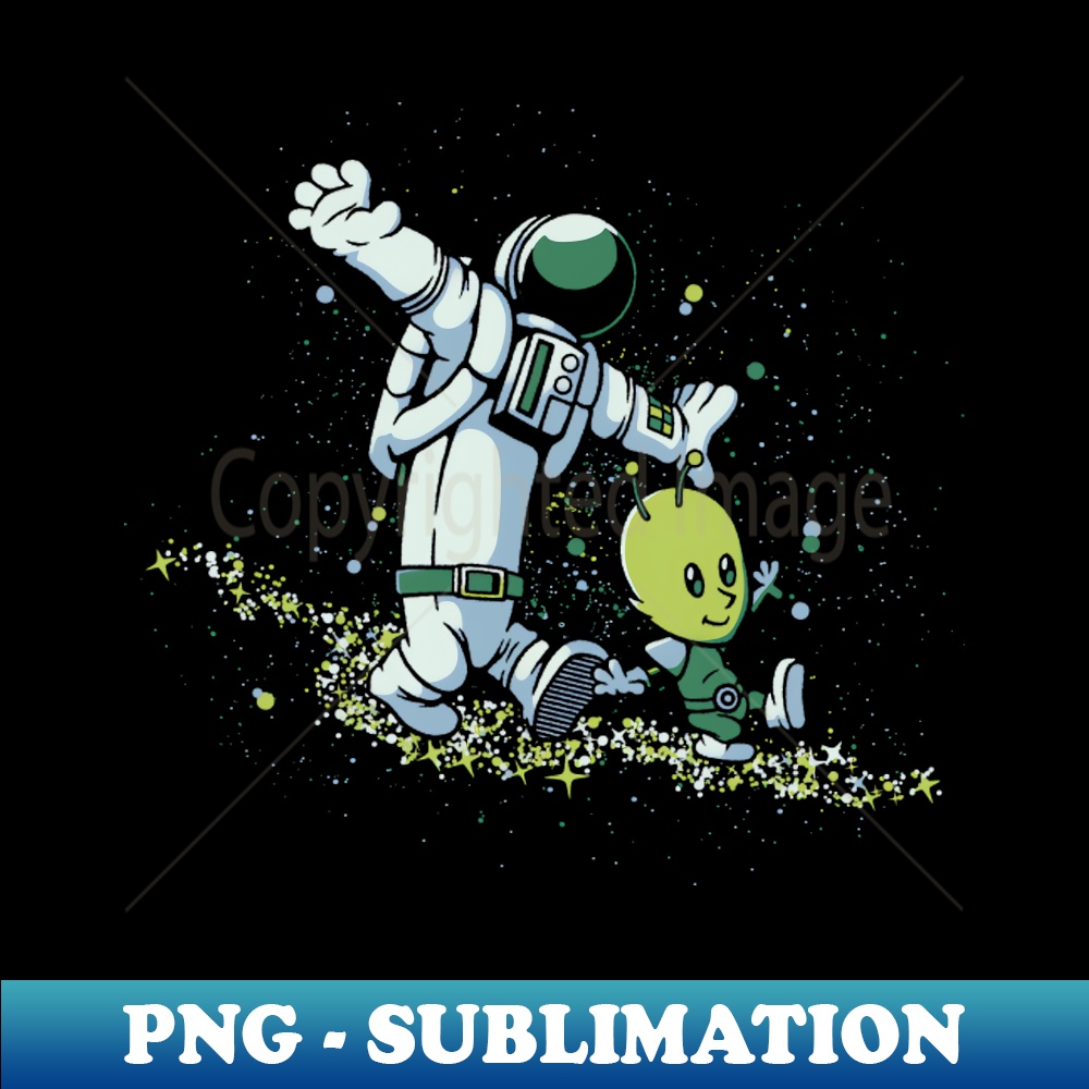 Chasing Stars Alien and Astronaut by Tobe Fonseca - Instant | Inspire ...