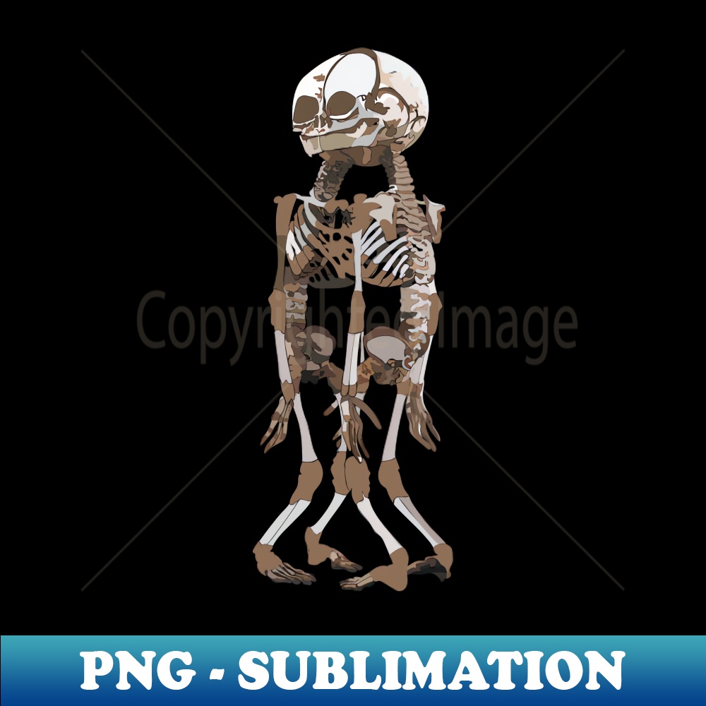 Mind melding skeletons - PNG Transparent Sublimation File | Inspire Uplift