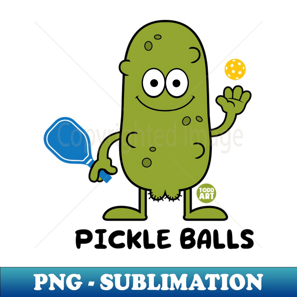 PICKLE BALLS - Artistic Sublimation Digital File | Inspire Uplift
