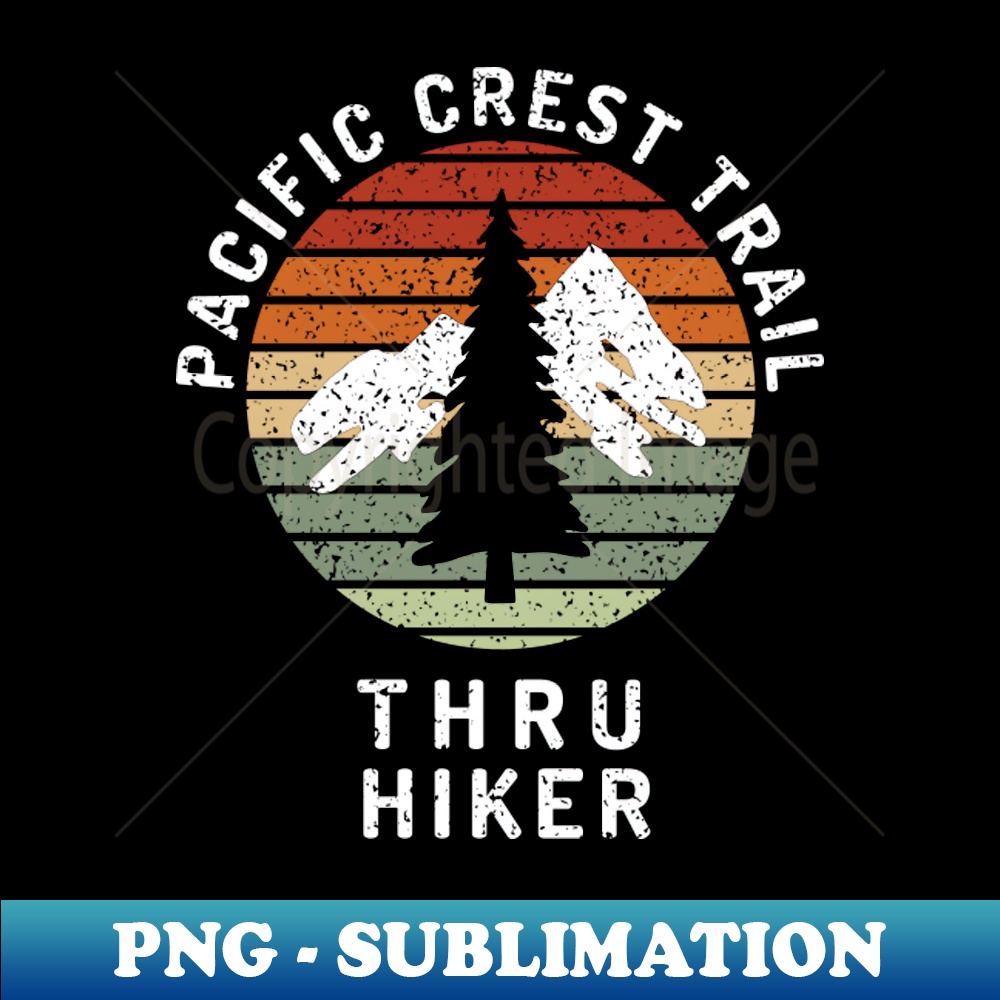 Pacific Crest Trail Thru Hiker Sunset - Aesthetic Sublimatio | Inspire ...