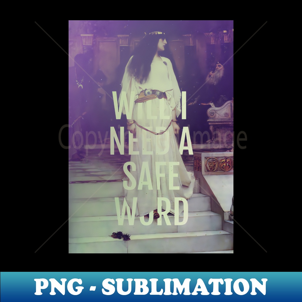 Safe Word - Professional Sublimation Digital Download | Inspire Uplift