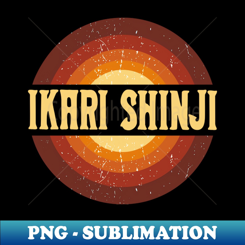 Vintage Proud Name Shinji Anime Gifts Circle - High-Resoluti | Inspire ...