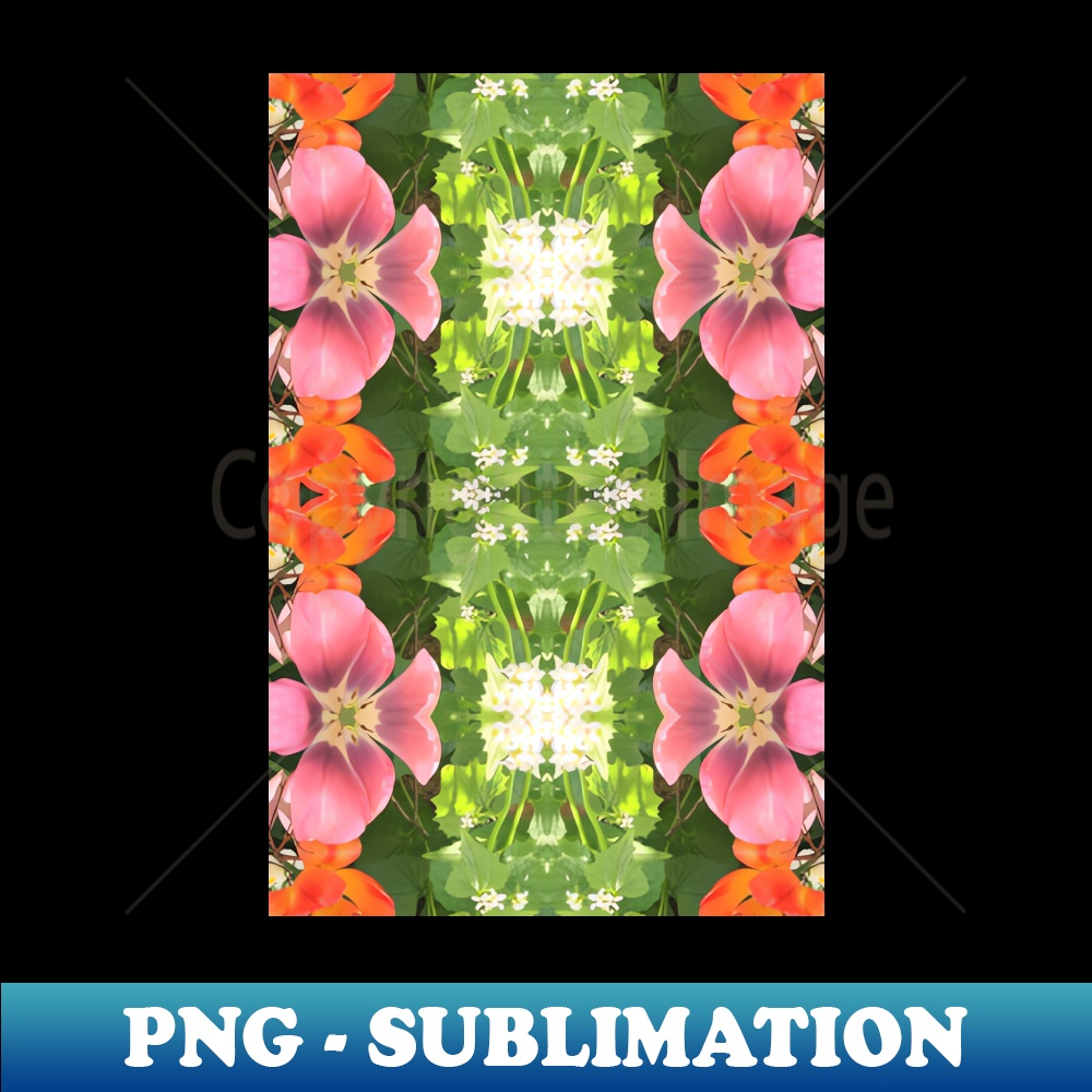 Colorful Flower Chains - Stylish Sublimation Digital Downloa | Inspire ...