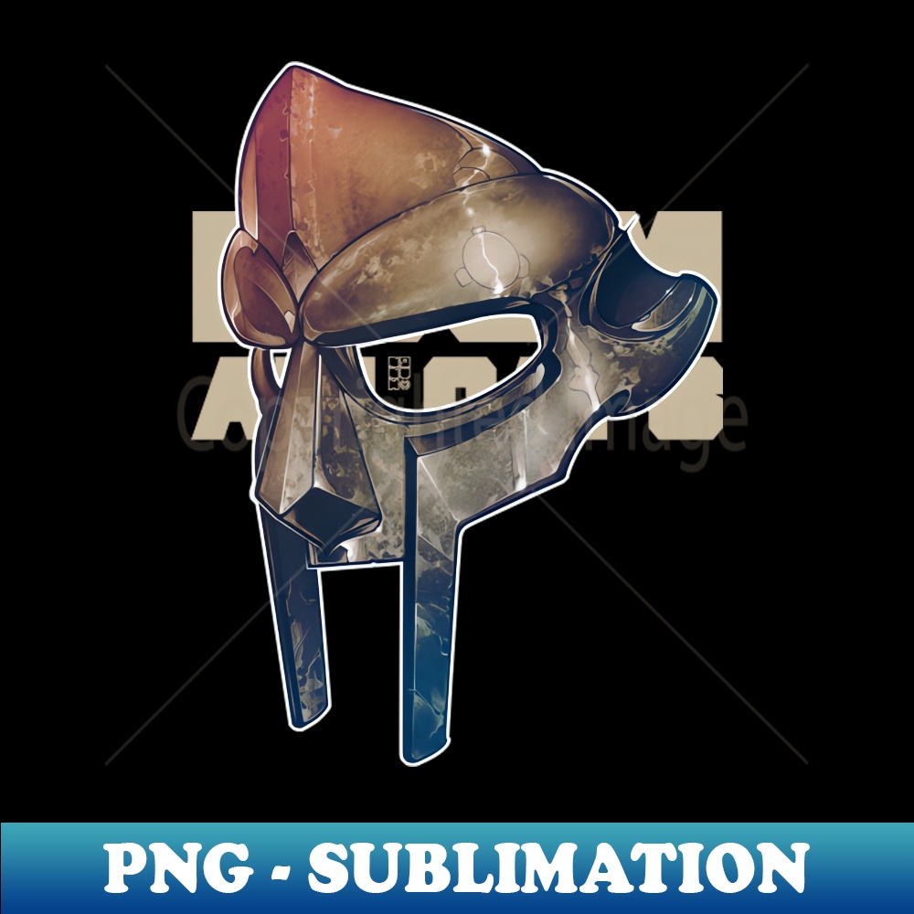 MF DOOM (ALL CAPS) - Artistic Sublimation Digital File | Inspire Uplift