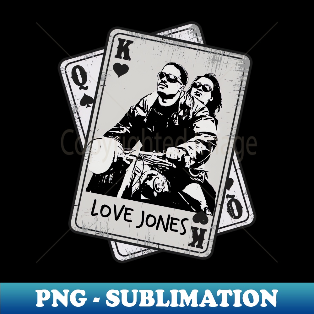 Retro Love Jones Card Style - Professional Sublimation Digit | Inspire Uplift