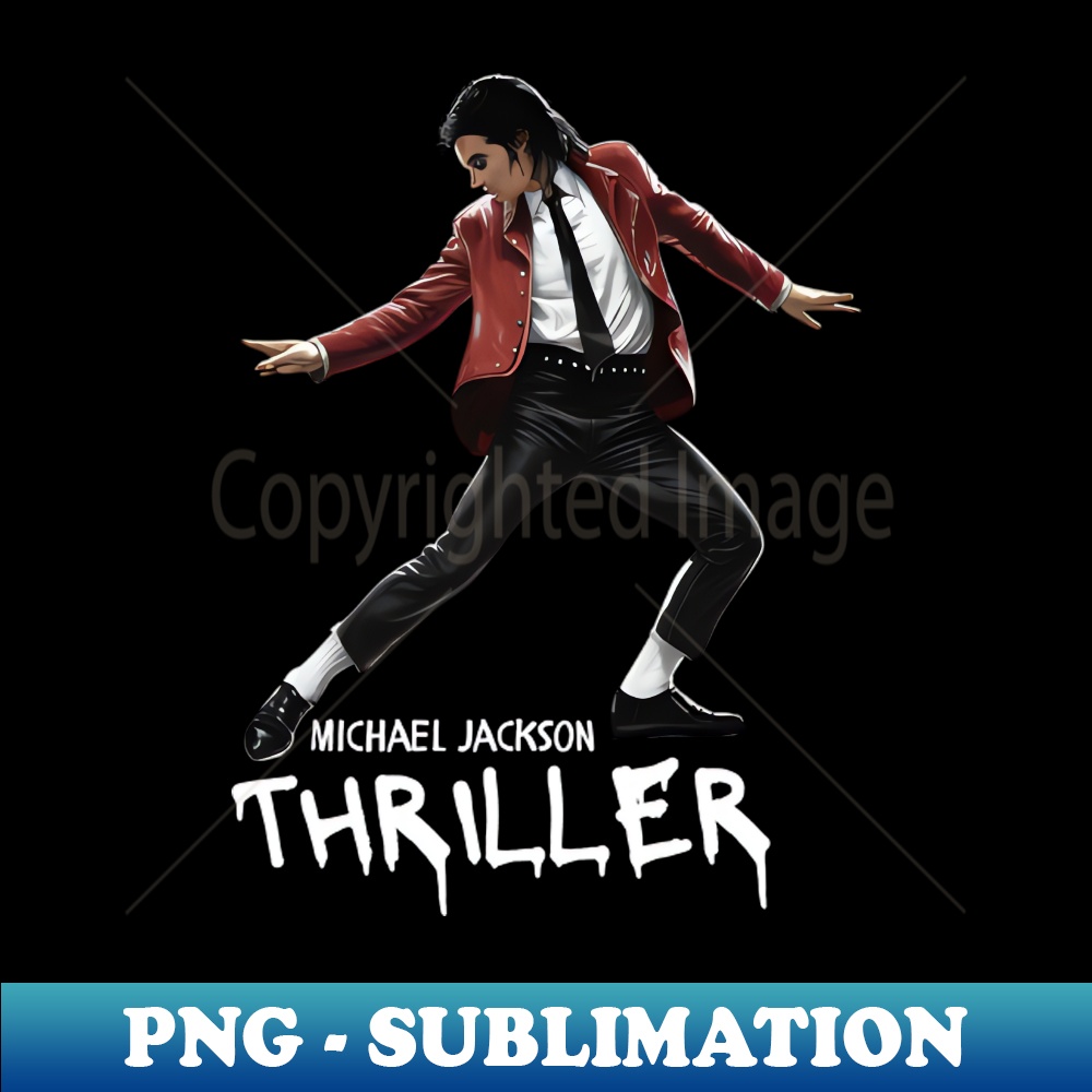 Michael Jackson - PNG Transparent Sublimation Design | Inspire Uplift