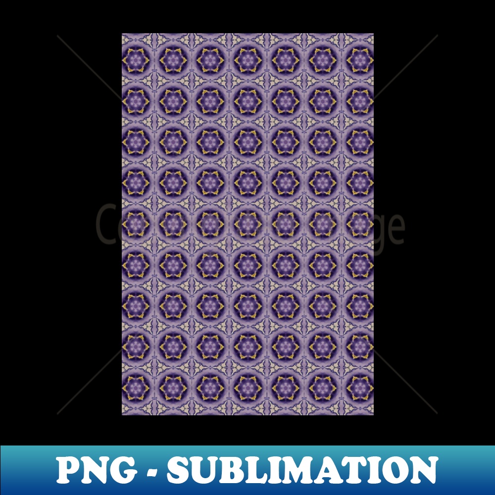 Purple Pattern - PNG Transparent Sublimation Design - Inspire Uplift
